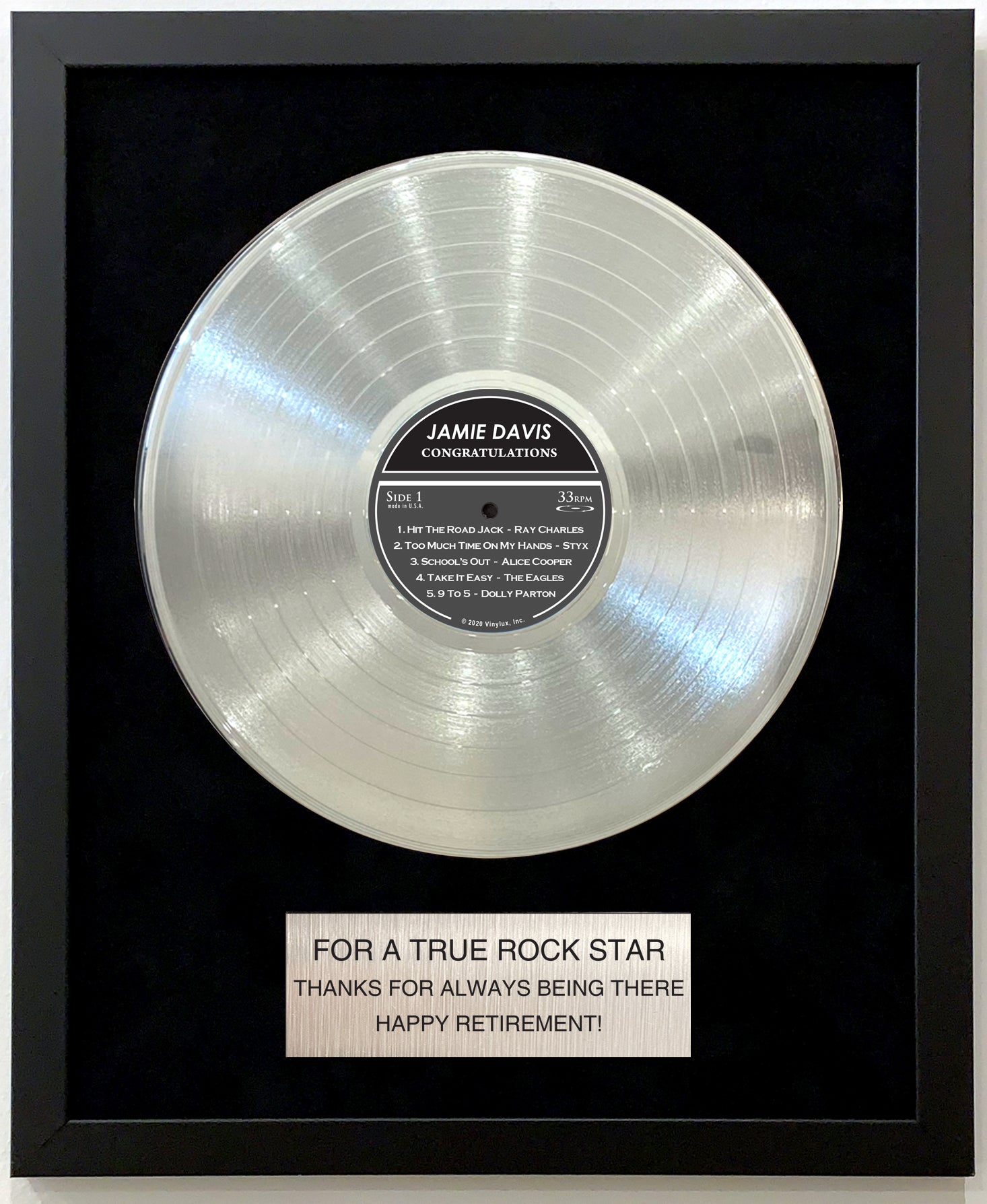 platinum record label